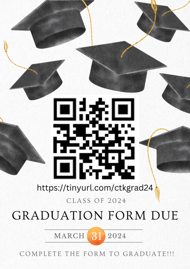 Graduation Form Due March 31, 2024 | Christ the King Catholic Secondary ...