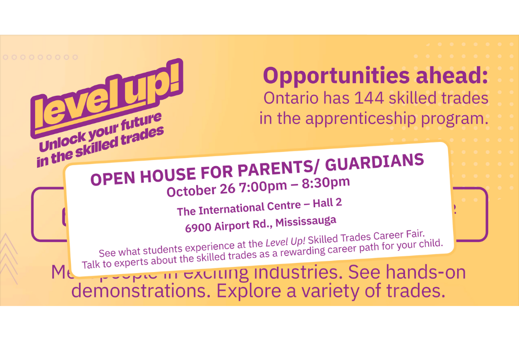 Open House for Parents and Guardians About LevelUp! Student Skilled ...